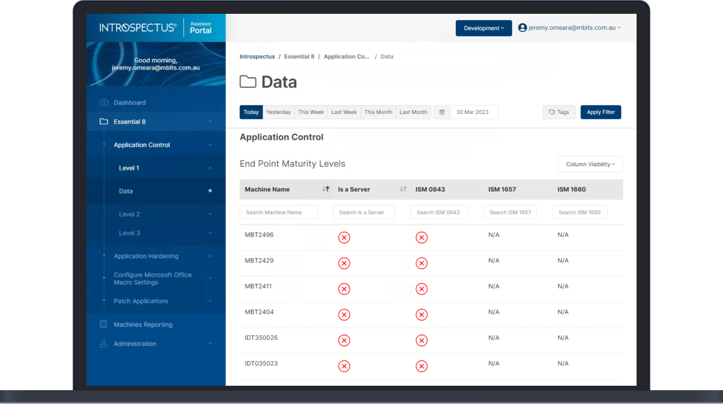 Application Control - Introspectus