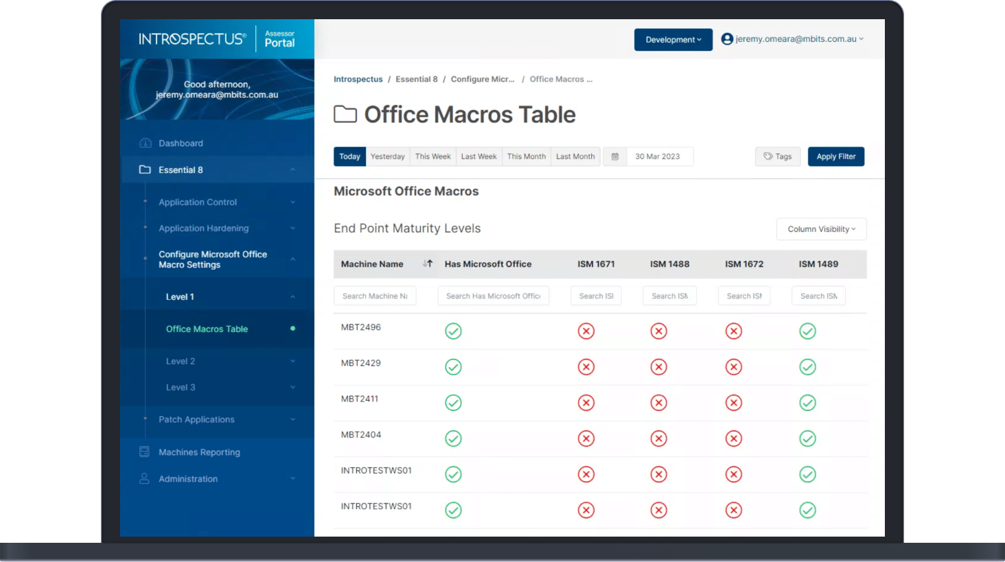Configure Microsoft Office Macro Settings - Introspectus